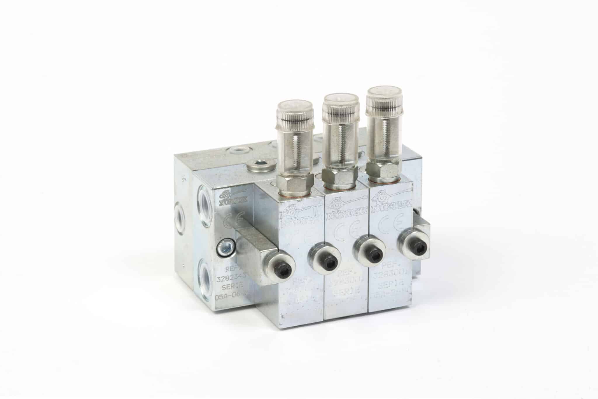 Modular double line dosing valve DM - Nortek