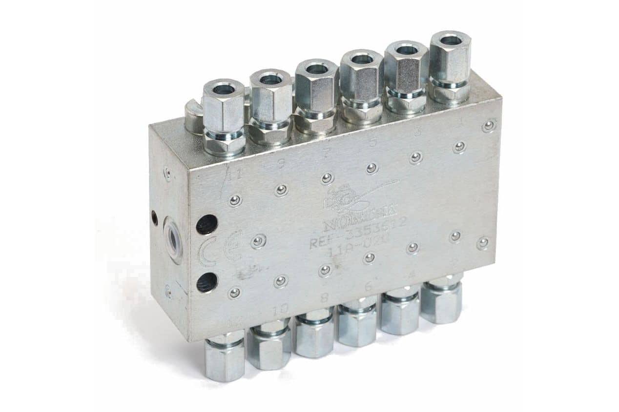 Hidraulic actuated dosing valves - Nortek