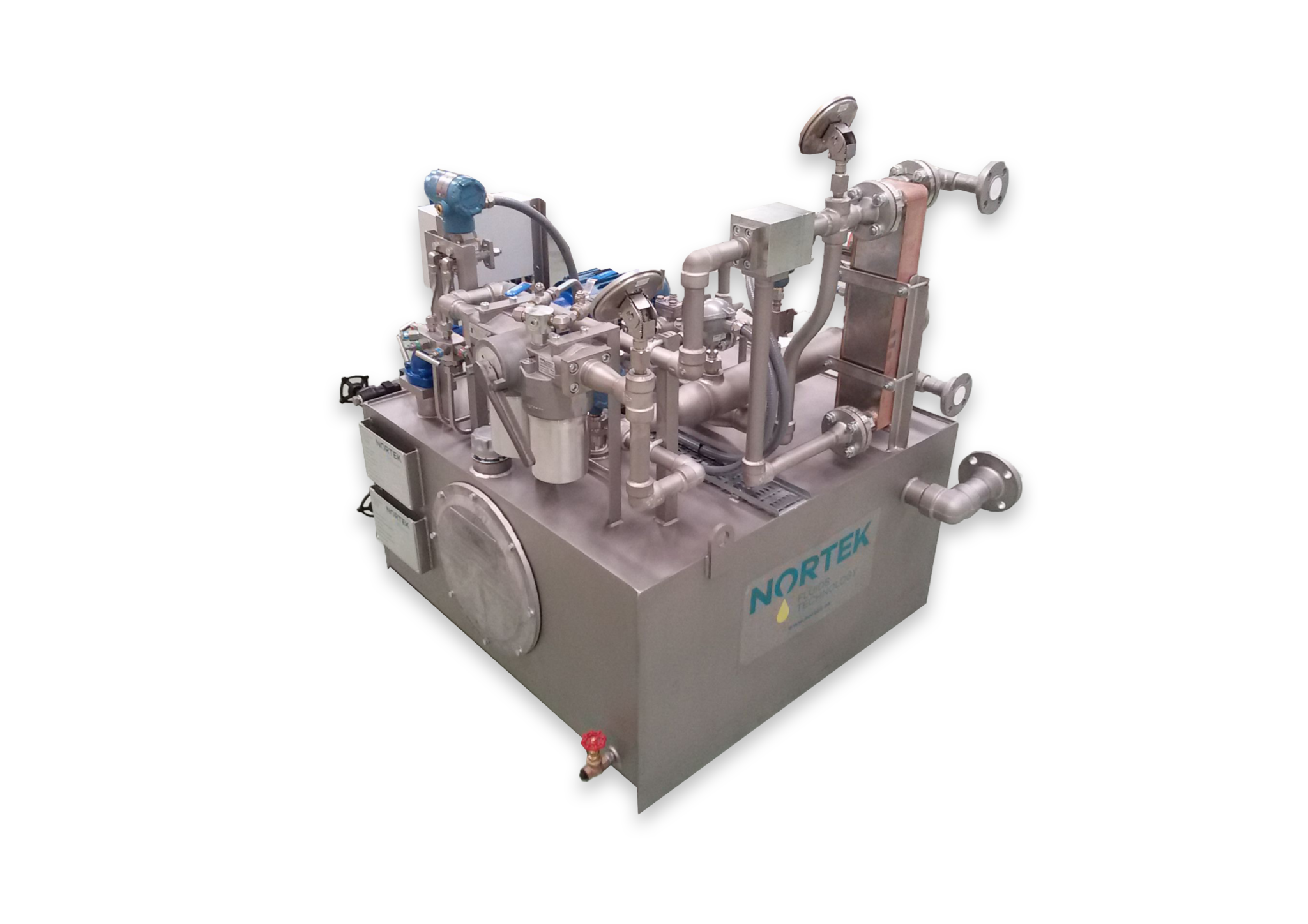 Oil circulation systems for hidrostatic lubrication - Nortek